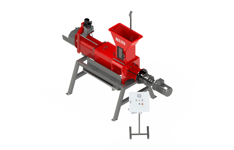 Food Waste Compactor | Recycle with reject dewatering | RUNI