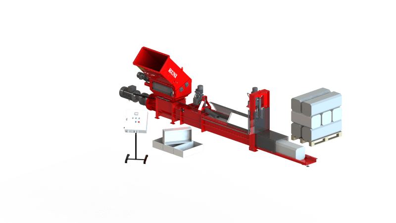 RUNI SK370 Screw Compactor - Turn Waste To Value