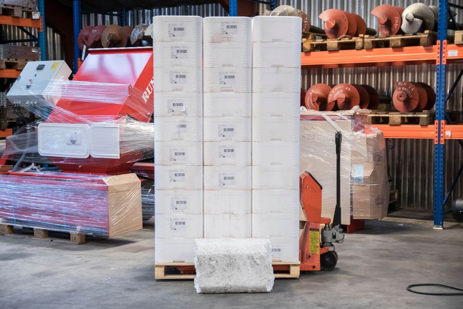 EPS Styrofoam Densifier | RUNI A/S