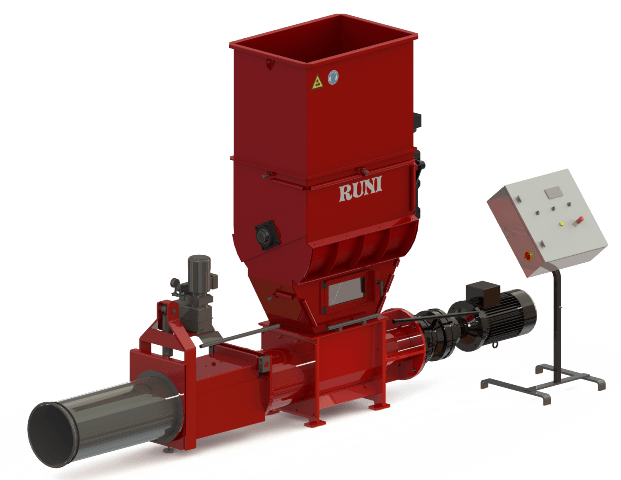 RUNI Recycling Machinery - Compact Many Different Kinds of Waste